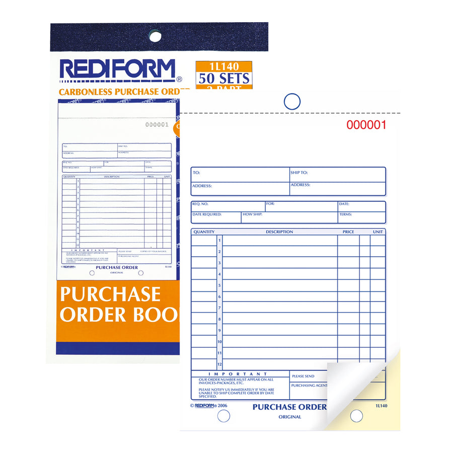 Purchase Orders – Rediform