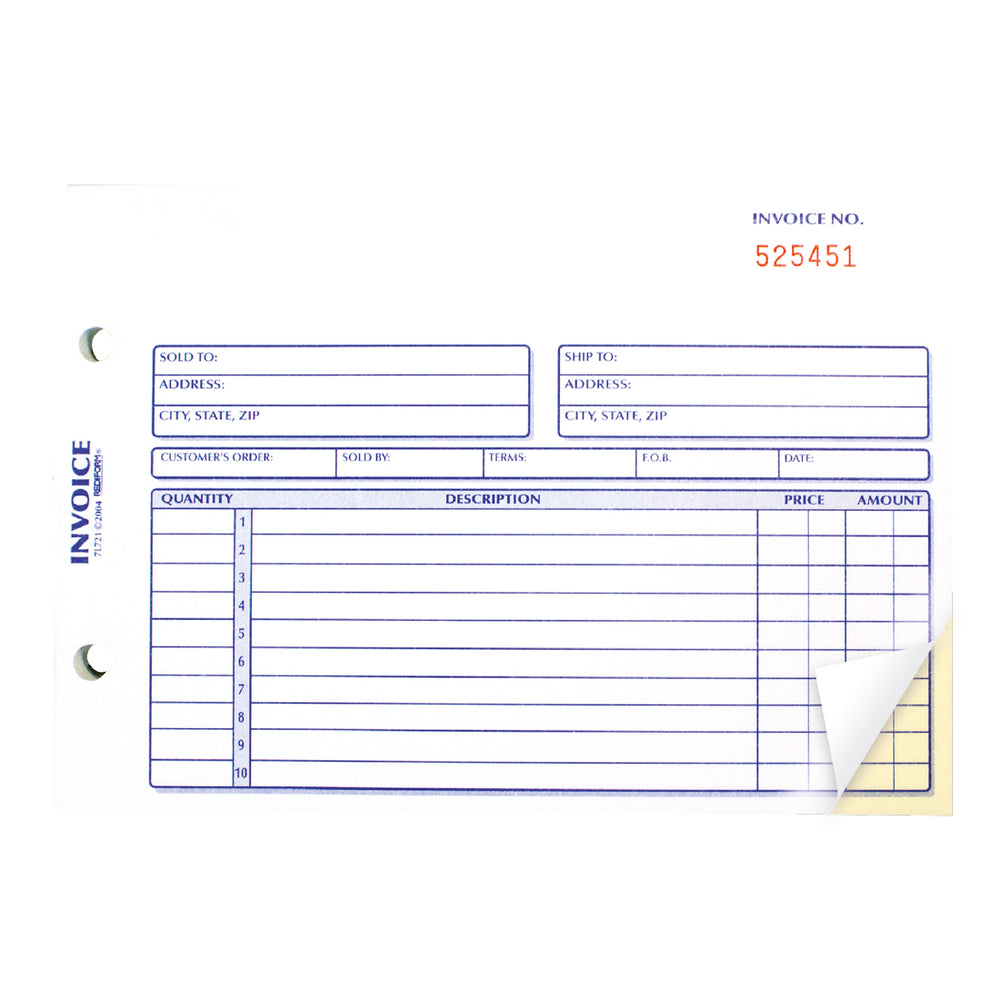 Invoices – Rediform